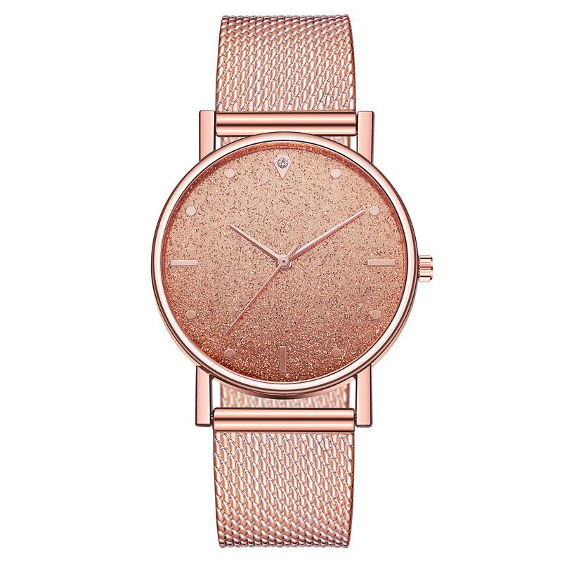 Buy Starry Sky Ladies Watch Silicone Mesh Band Watch Ladies Fashion ...