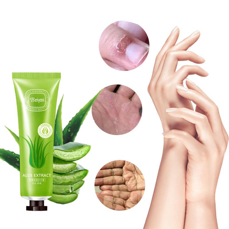 Aloe Hand Cream Hand Massage Lotion Whitening Moisturizing Wrinkle ...