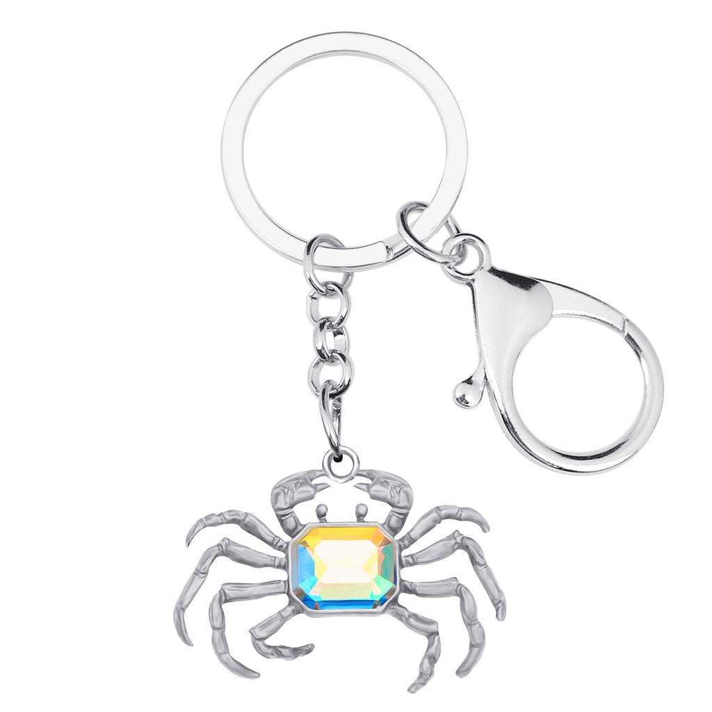 Buy Rhinestone Crystal Alloy Antique Gold Plated Cute OceanCrab ...