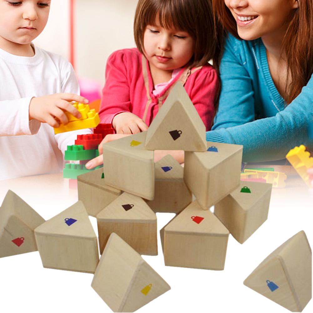 Buy For Kidpik Triangle Lightweight Building Blocks Weight Memory Game ...