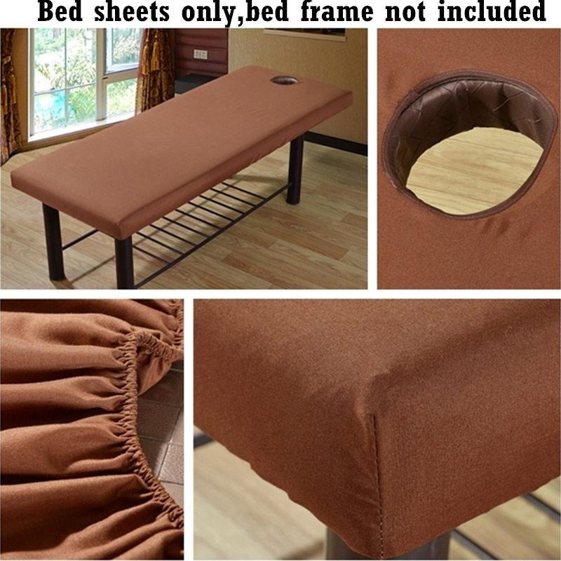Cheap 190x70cm Beauty Salon Massage Sheet Body SPA Soft Fabric BedSheet ...