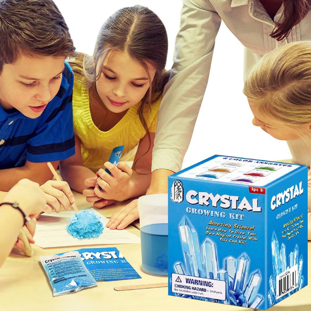 Buy Children's DIY Handmade Natural Crystal Specimen Mining Toy Crystal ...