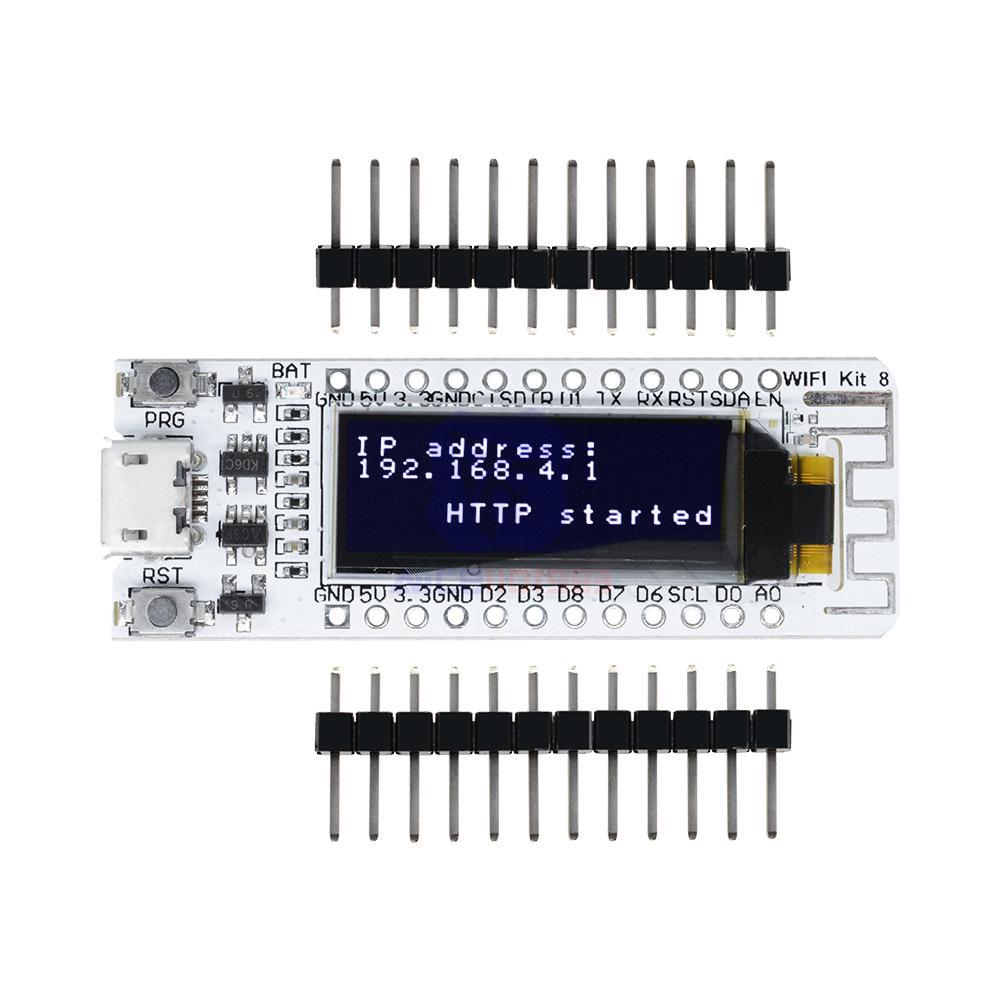 Buy ESP8266 OLED WiFi Development Board 0.91 Inch Display CP2102 Support For Arduino NodeMCU LUA ...