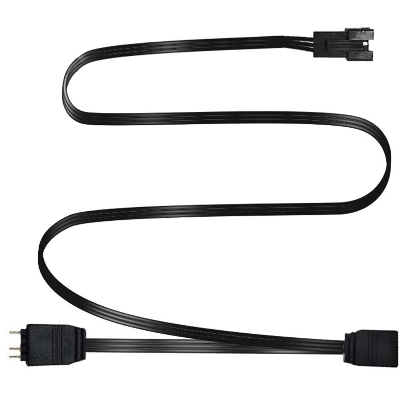 Buy ARGB 5V 3 Pin Extension Cable AURA MSI Motherboard Splitter Adapter ...