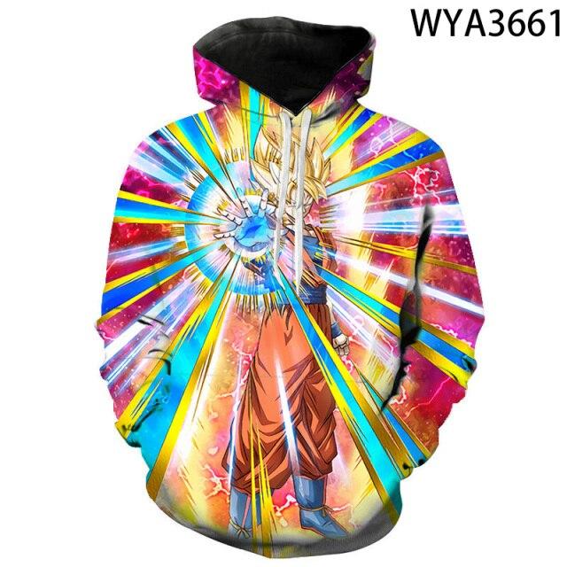 Buy New Cartoon Anime Fashion Hoodies Cool Men Women Children ...