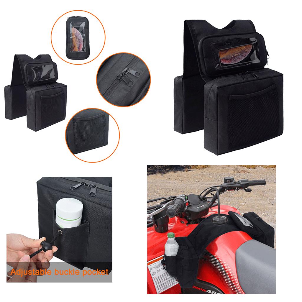 Saddle Bag Storage Organizer ATV Tank for Motorcycles Snowmobiles – buy ...