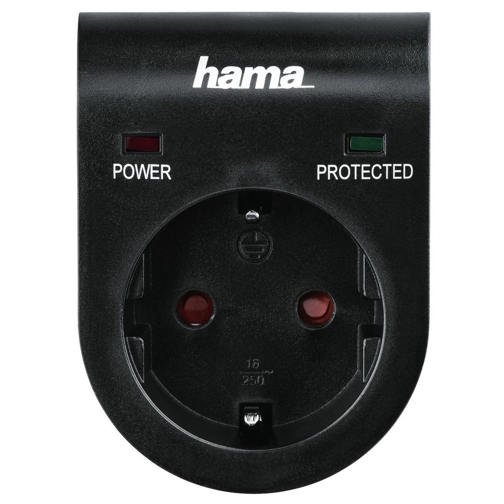 Buy Hama Surge Protector Black at affordable prices — free shipping ...