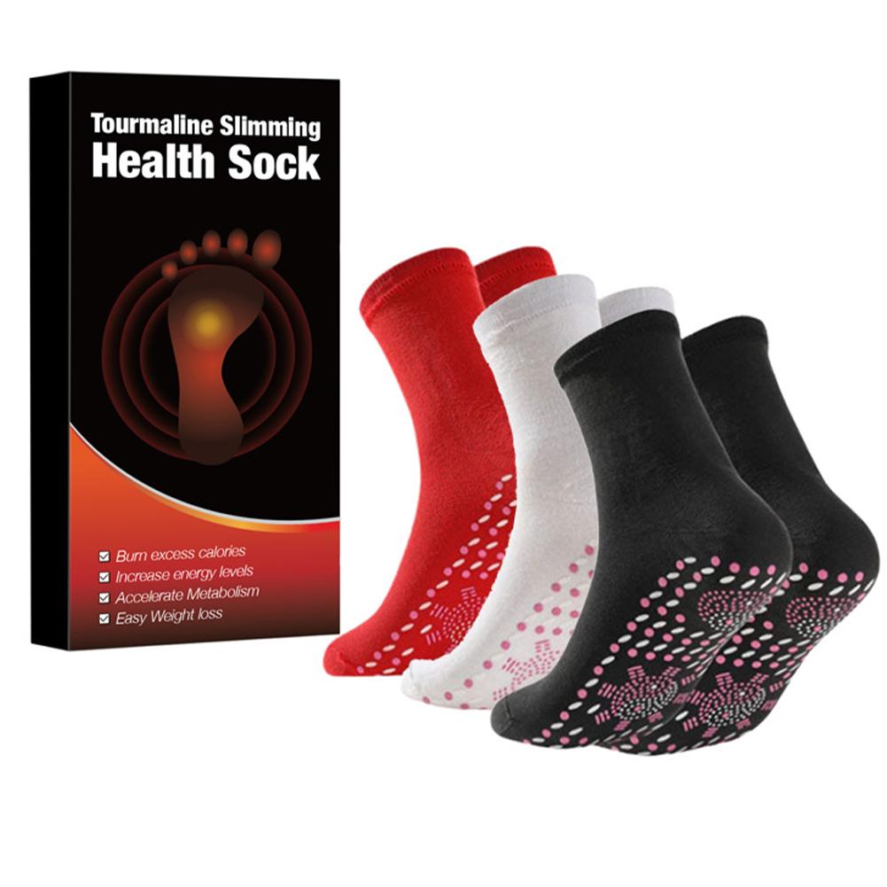 Buy Tourmaline Slimming Health Sock Winter Warm Thermal S Self-Heating ...
