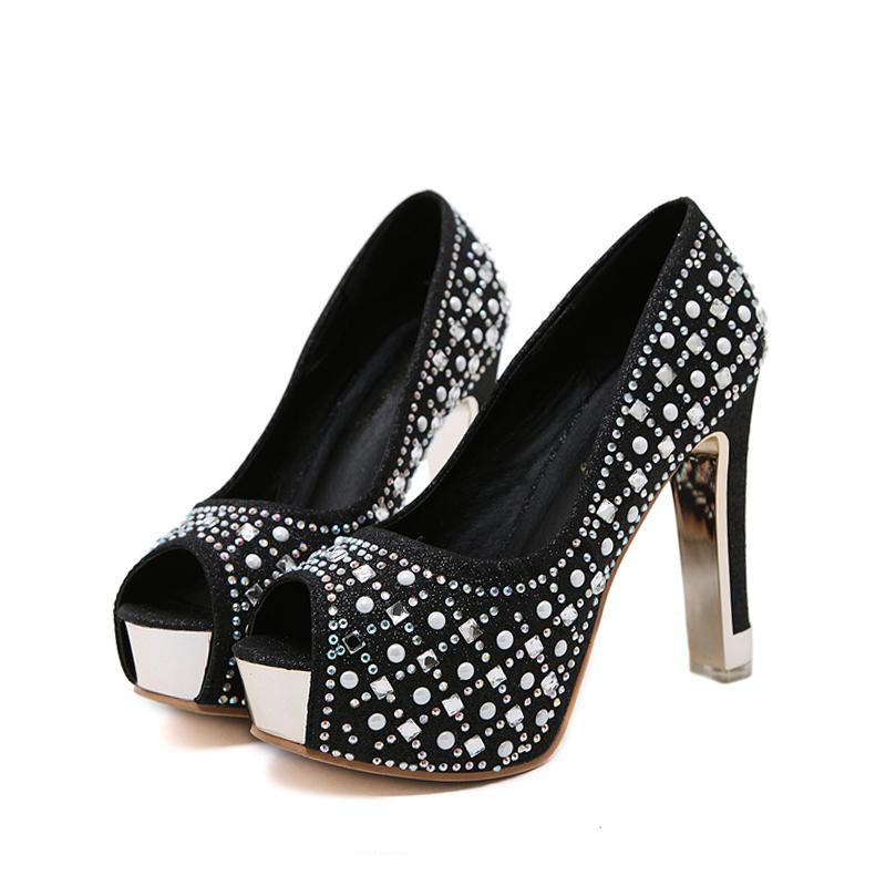 Cheap High Heel Woman Shoes Heels and Pumps Platform Party Sexy Peep ...