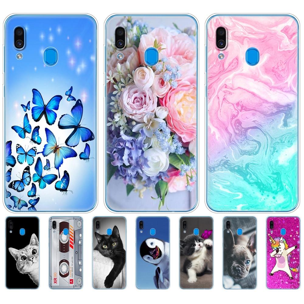 Buy Case For Samsung Galaxy A20 Case A20E Silicon Back Cover For ...