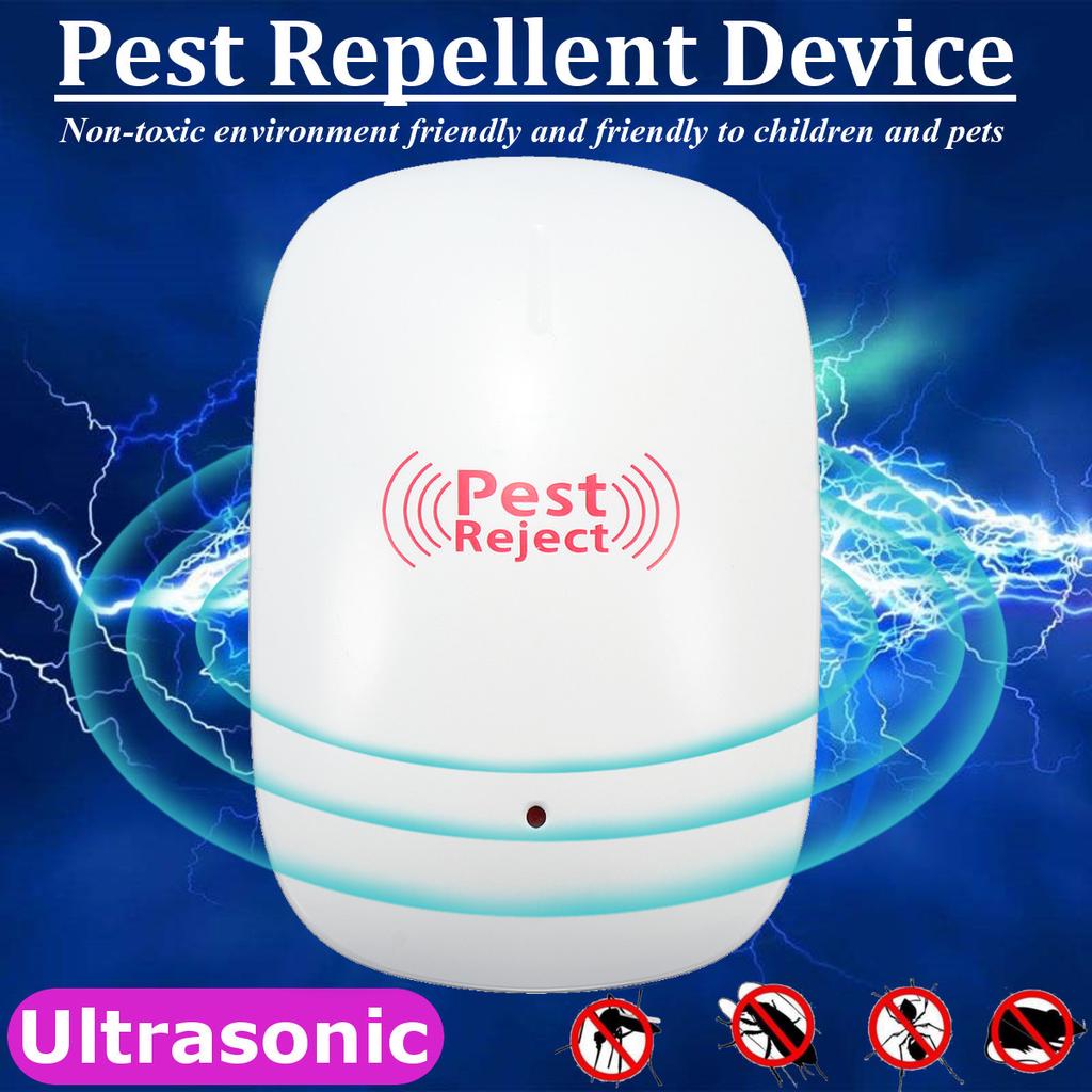 Ultrasonic Wave Mosquito Indoor Insect Killer Smart Atomic Bug Zapper ...