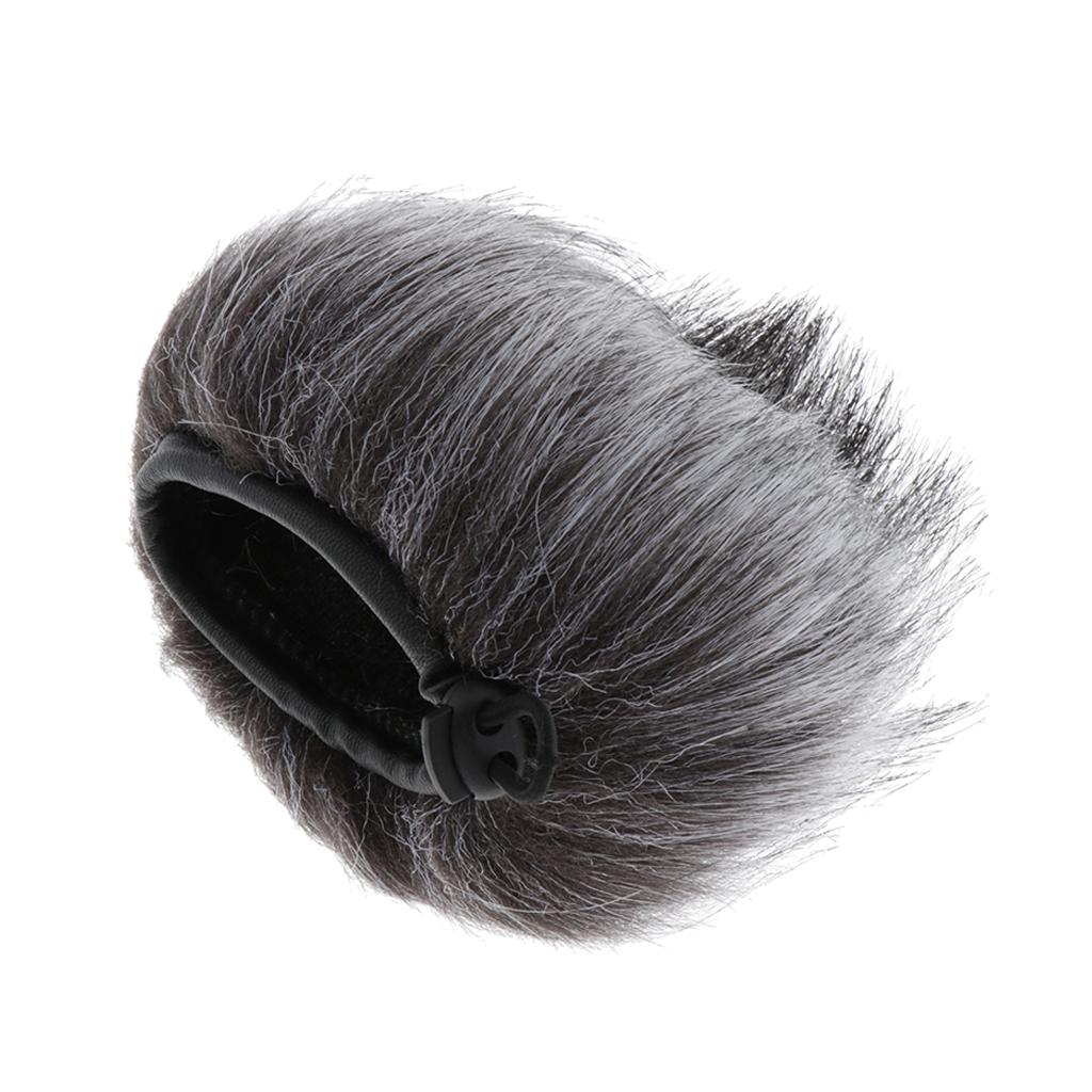 Buy Handheld Interview Microphone MIC Cover Windscreen Artificial Fur ...
