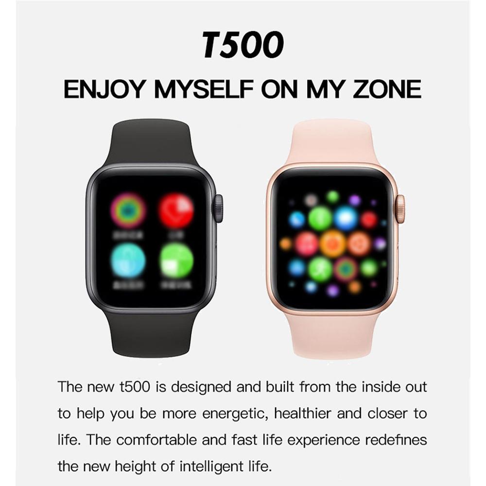 Buy LWO 13 T500 Series 5 Bluetooth Call 44MM Smart Watch Heart Rate Monitor Blood Pressure For ...