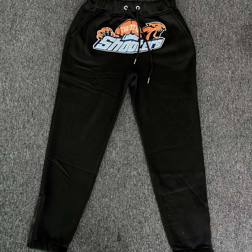 Cheap TRAPSTAR Embroidered Hooded Sweatshirt and Pants Set | Joom