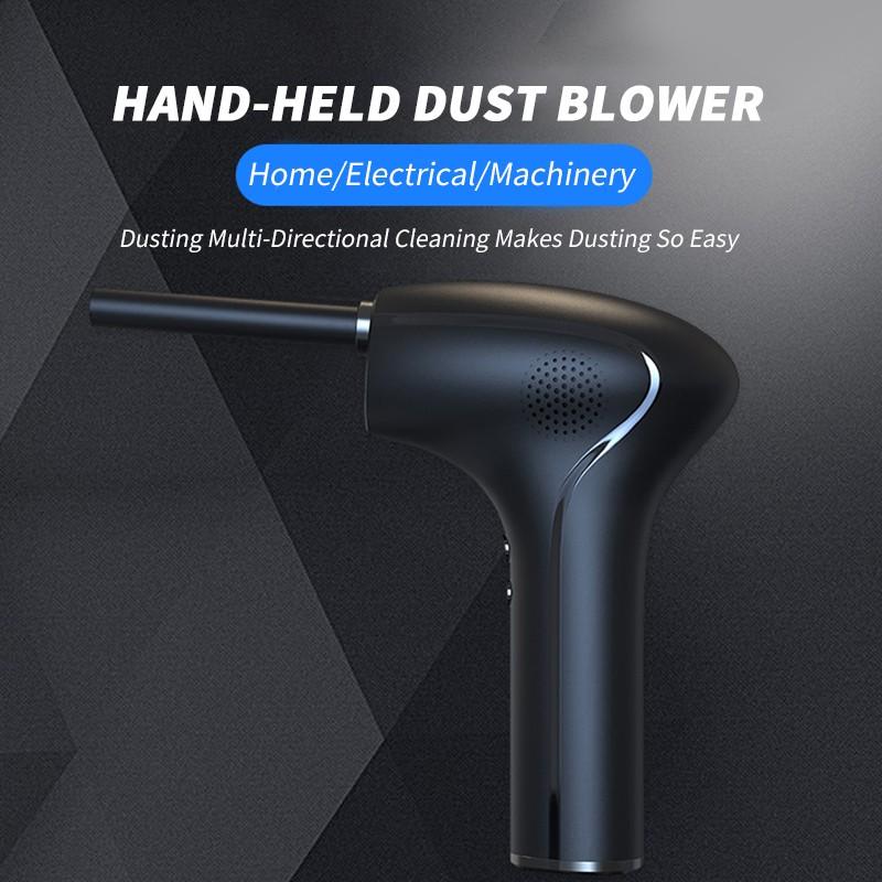 Buy 45000 RPM Cordless Air Duster USB Rechargable Dust Blower Handheld ...