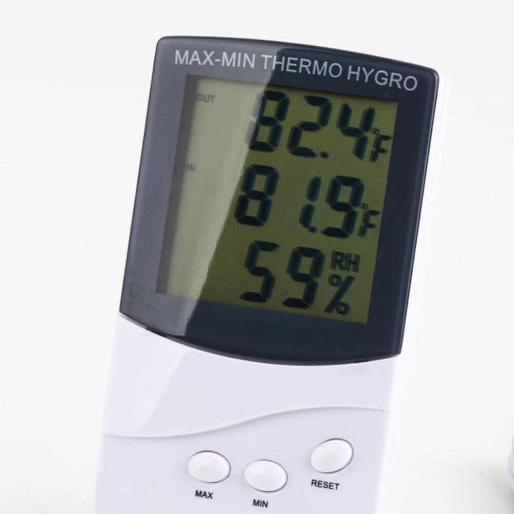Thermometer Hygrometer Digital Indoor Thermo Humidity Out Temperature ...