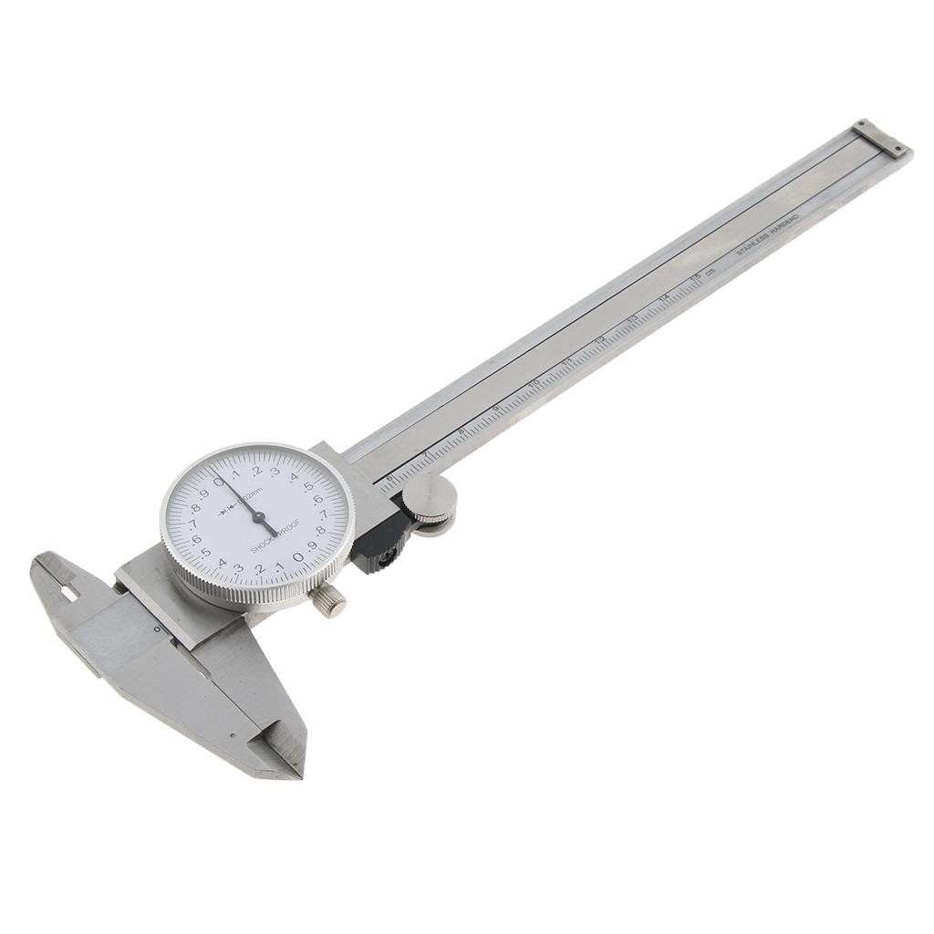 Buy Professional Stainless Steel Dial Vernier Caliper Depth Gauge ...