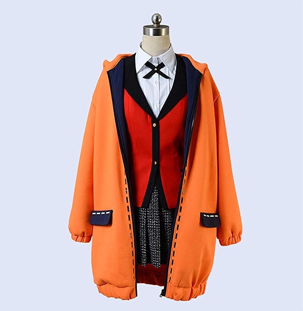 Cheap Kakegurui Compulsive Gambler Runa Yomotsuki Costume Jacket Long ...