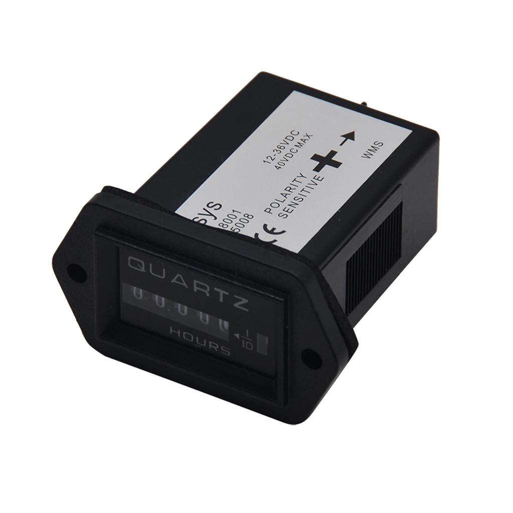 Buy 12V To 36V Truck Tractor Outboard Engine Hour Meter Rectangular at ...