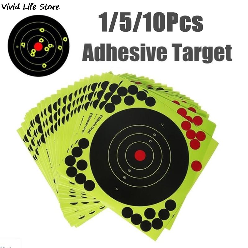 Cheap 8In Shooting Targets Reactive Splatter Adhesive Sticker Paper Gun ...