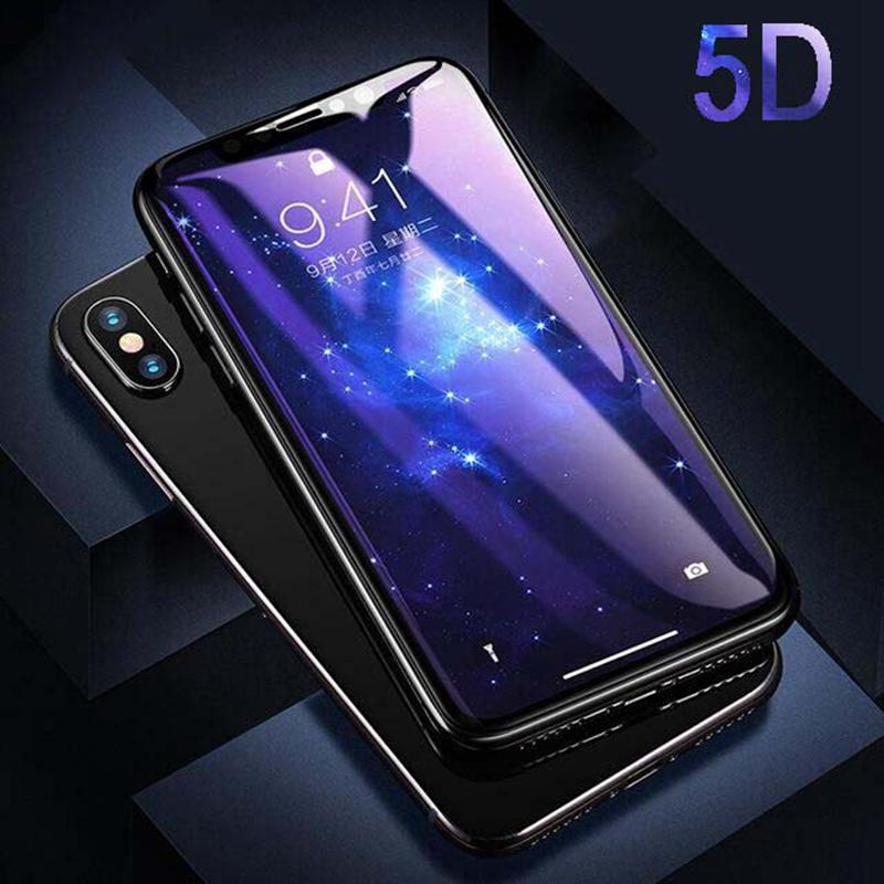Buy 5D Glass Screen Protector Protective Film For iPhone Series at ...