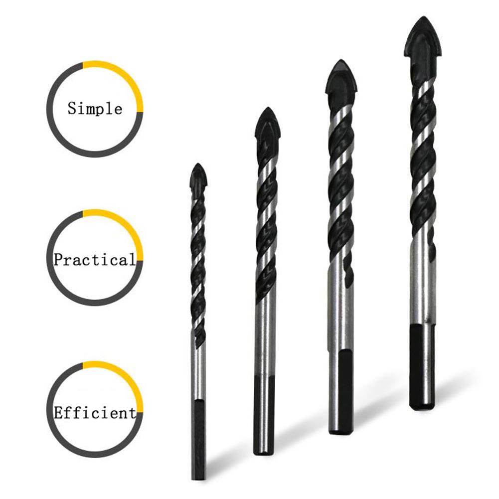 Buy Yousheng 6-12mm Porcelain Head Triangle Drill Bit Glass Ceramic ...