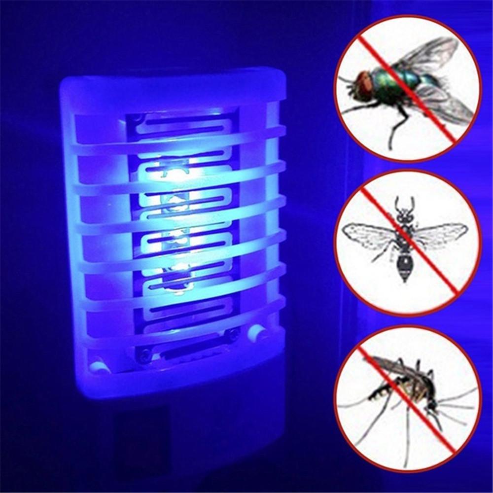 Buy LED Socket Electric Mosquito Fly Bug Insect Trap Killer Zapper ...
