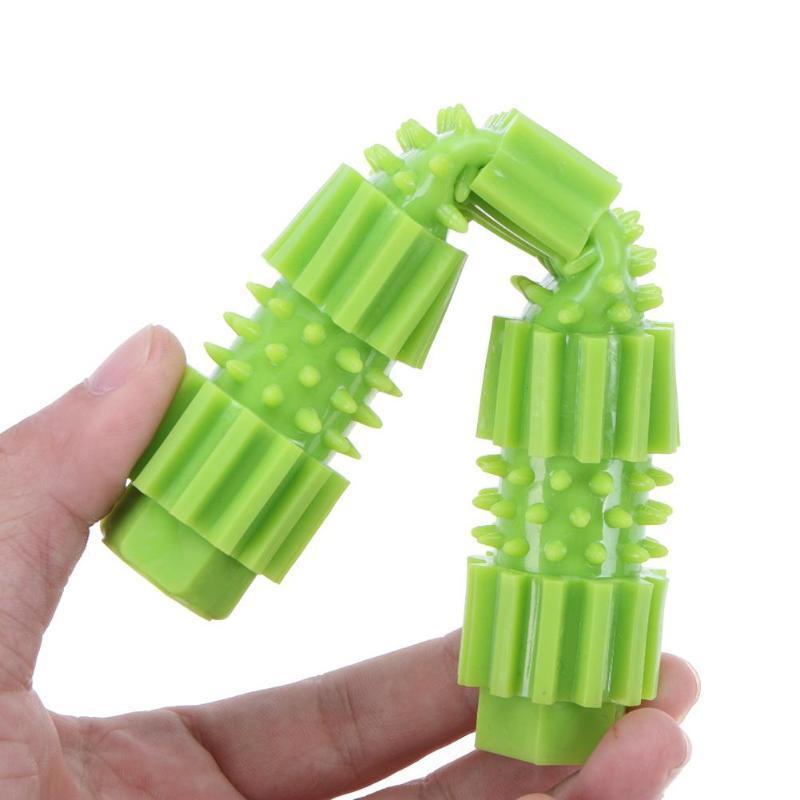 Buy Colorful Rubber Pet Dog Puppy Dental Teething Healthy Teeth Gums ...