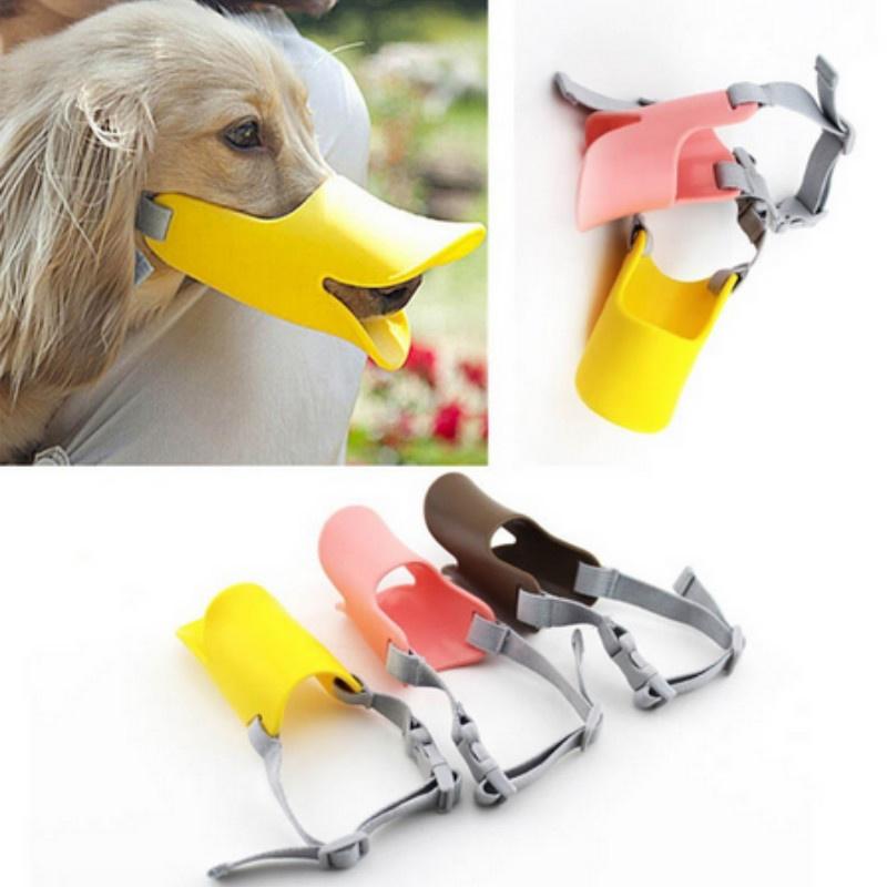 Dog Mouth Anti Bite Anti Knock Anti Eating Soft Plastic Multi-color ...
