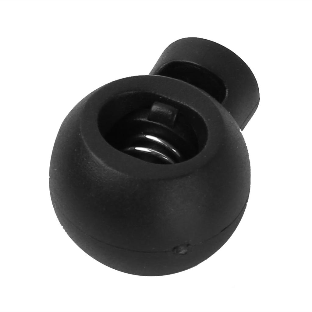 Buy 50/100Pcs Toggle Spring Loaded Elastic Rope Cord Locks Clip Ends ...