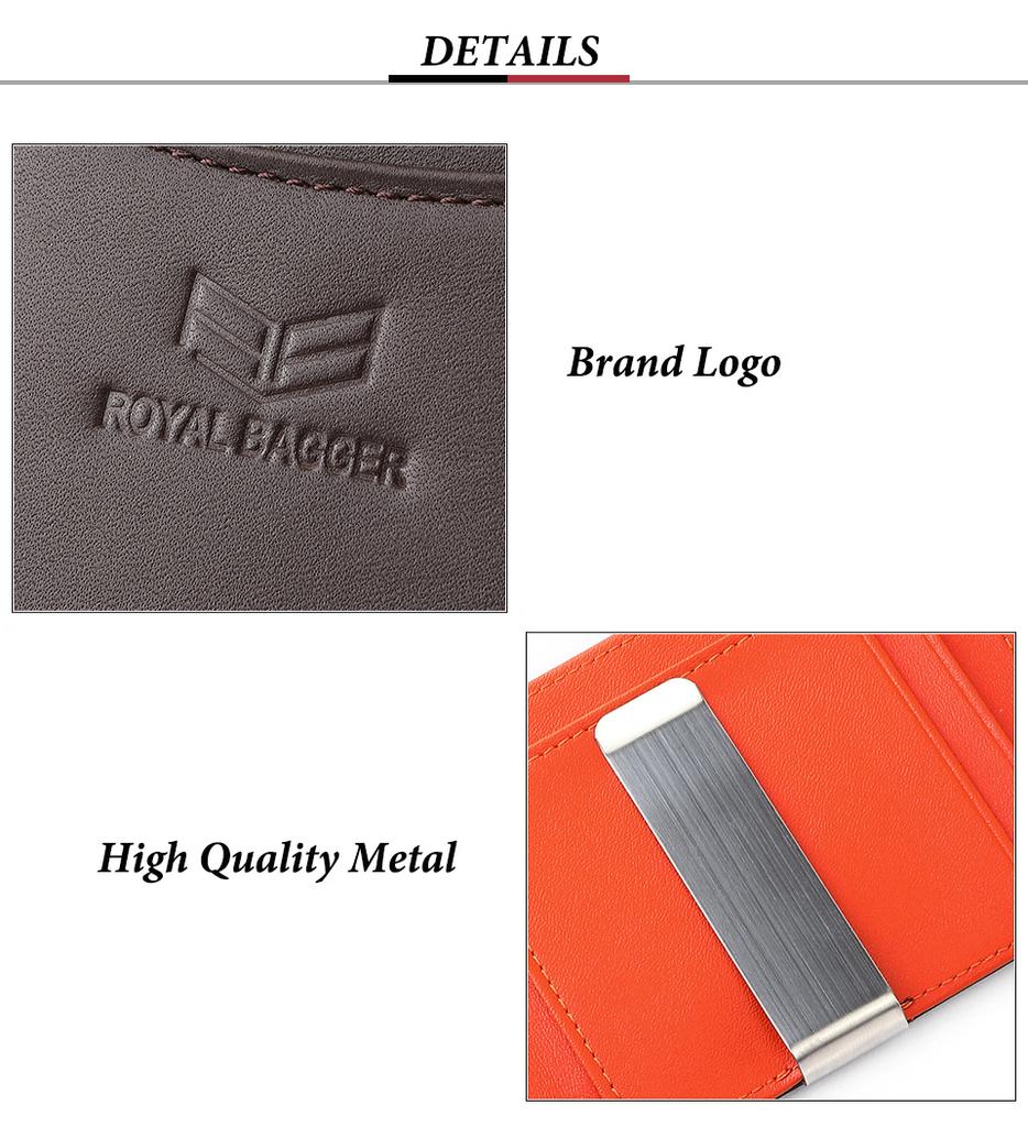 Buy Royal Bagger Short Wallet for Man RFID Blocking Slim Thin Card ...