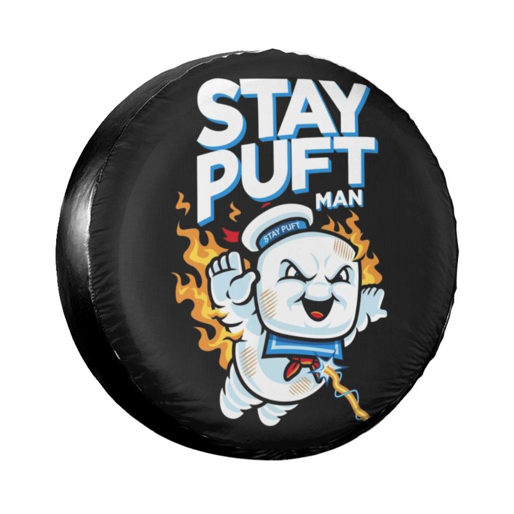Ghostbusters Stay-Puft Marshmallow Man Spare Tire Cover for Jeep Hummer ...