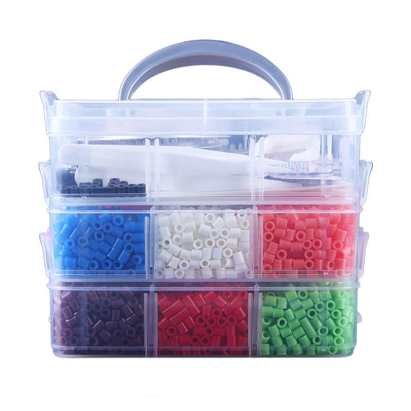 Buy DIY Puzzle Parent-Child Hand-Made Puzzle 9000pc Fuse Bead Super Kit ...