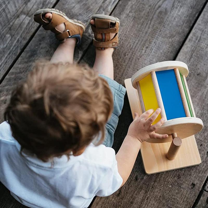 Buy Wooden Sensory Drum Sounds Drum Children Kids Early Gifts ...