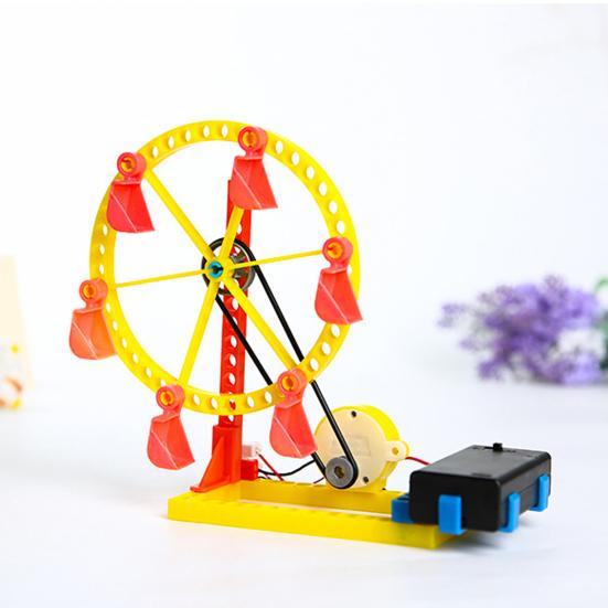 DIY Ferris Educational Self Assembly Wheel Plastic Model Homemade Toy ...