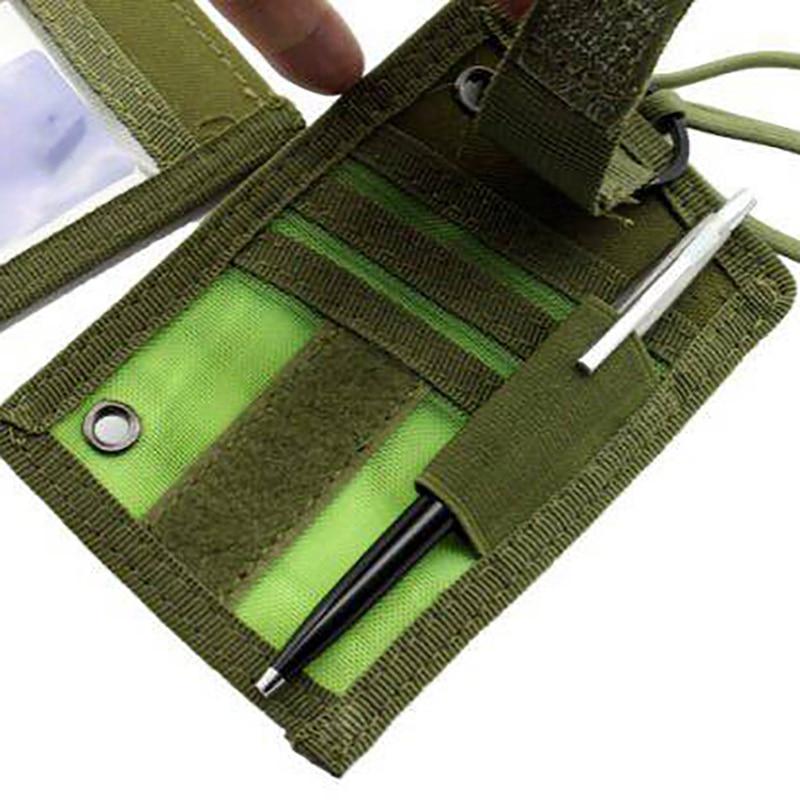 1pc Outdoor ID Badge Holder Multifunctional EDC Lightweight Sturdy Name ...