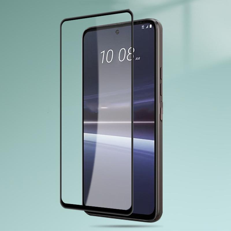 Cheap 9D Tempered Glass for HTC U23 Pro Black Edge Clear Screen ...