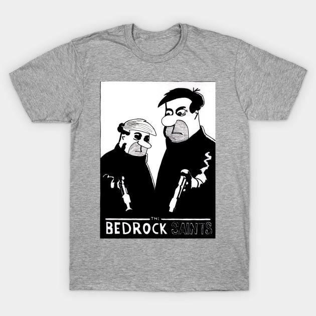 Buy Unisex Fashion TShirt Bedrock Saints Print TShirt Plus Size XS-6XL ...