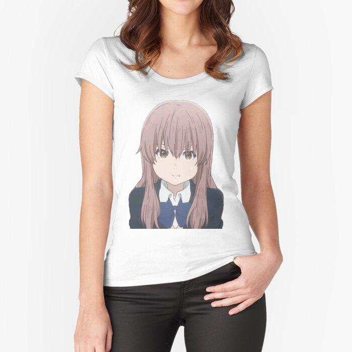 Buy Shouko Nishimiya Pout Koe No Katachi Anime Printing TShirt 100 ...