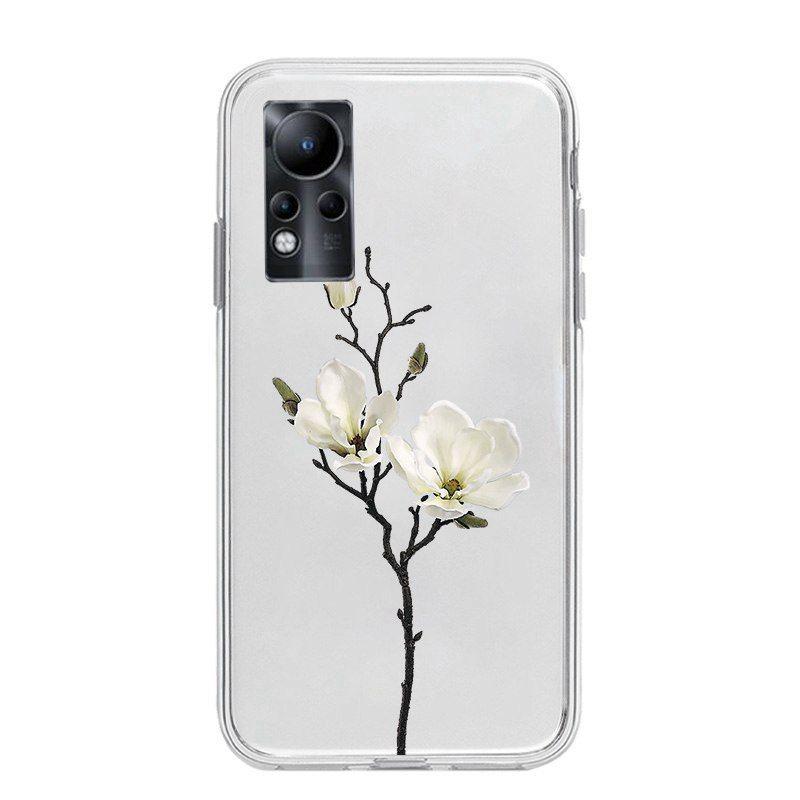 Buy Infinix Note 11 Case Soft Silicone Cover Beauty Butterfly Painted ...