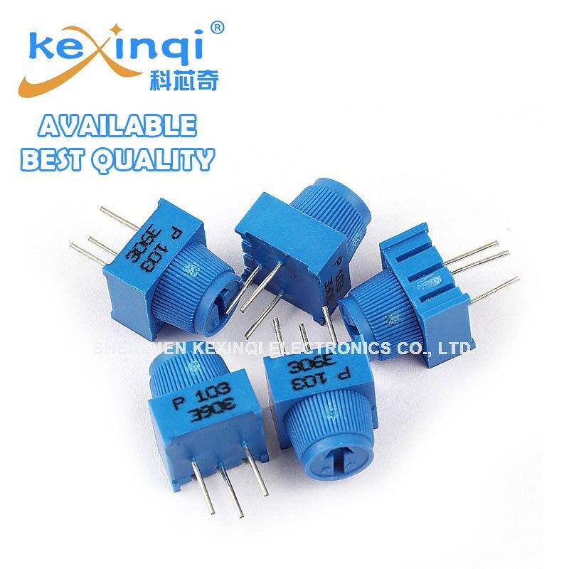 Kaufe 10pcs 3386P-1-103 3386P-1-203 Top Adjust With Cap 10K 20K High ...