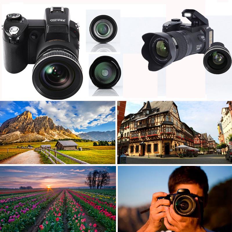 Camera +Wide Angle +24x Zoom Telep O Long Lens 3 .0 "Lcd Bulit -In ...