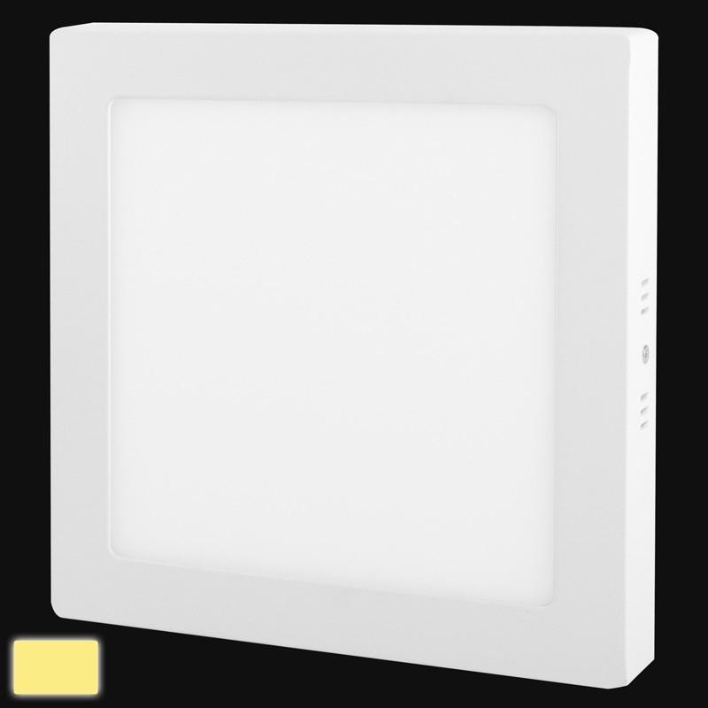 Buy LED Panel Warm White Square Light of 18W LED, Luminous Flux: 1480lm ...