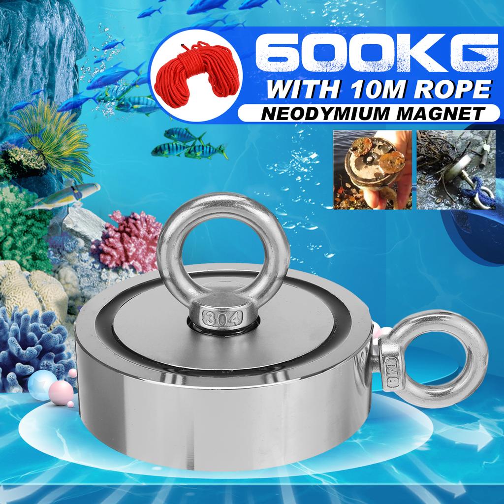 Buy 160/250/300/400/600Kg D94mm Super Strong Neodymium Double Side ...