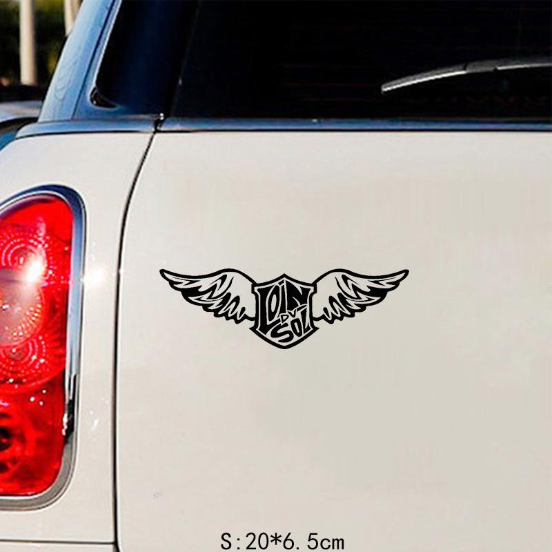 Buy Metvi Wing Loin Stickers For Car Vinyl Sticker Auto Decor ...