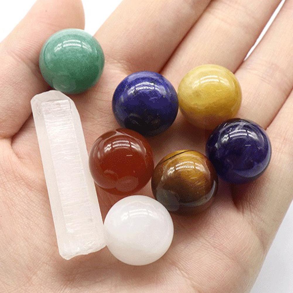 Buy Natural Crystal Gem Yoga Healing Chakra Quartz Natural Decoration ...