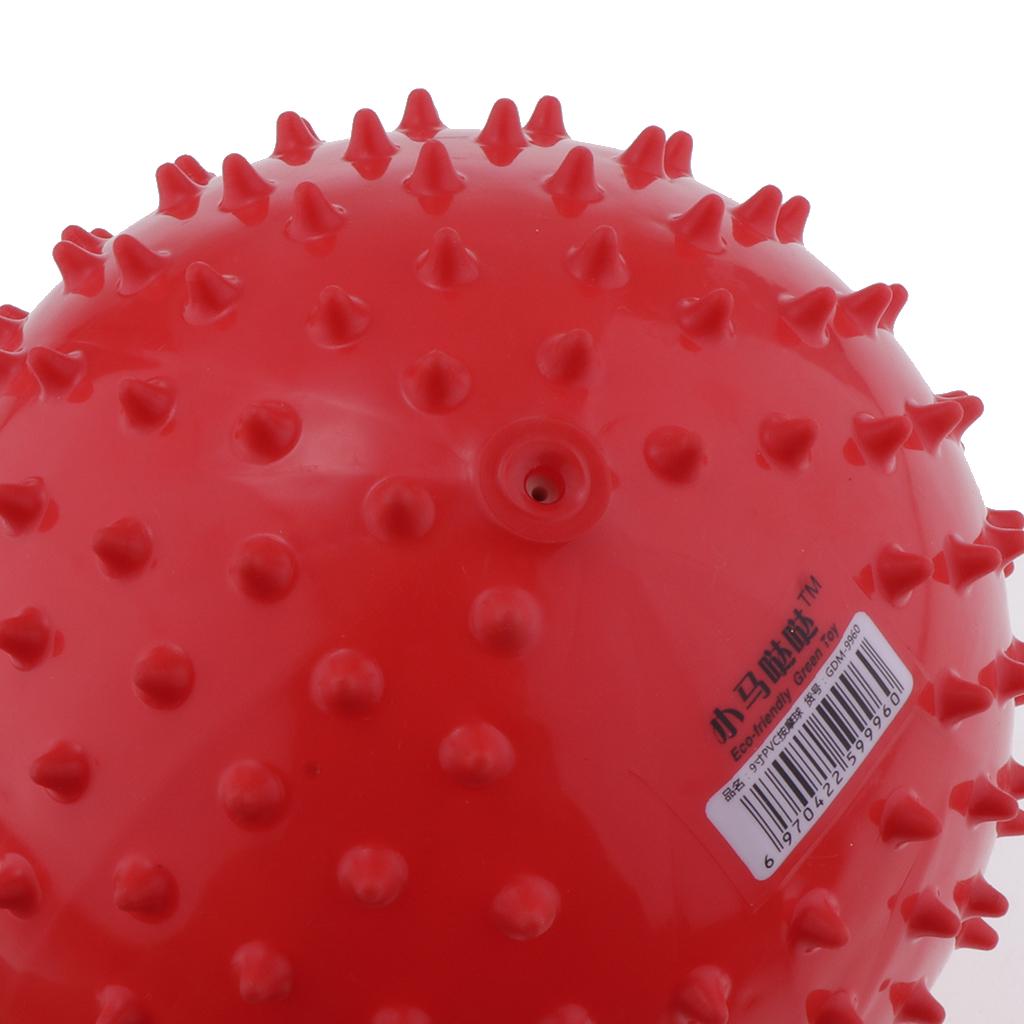 Buy 9 Inch Kids Knobby Bouncy Ball Spiky Sensory for Yoga Massage at ...