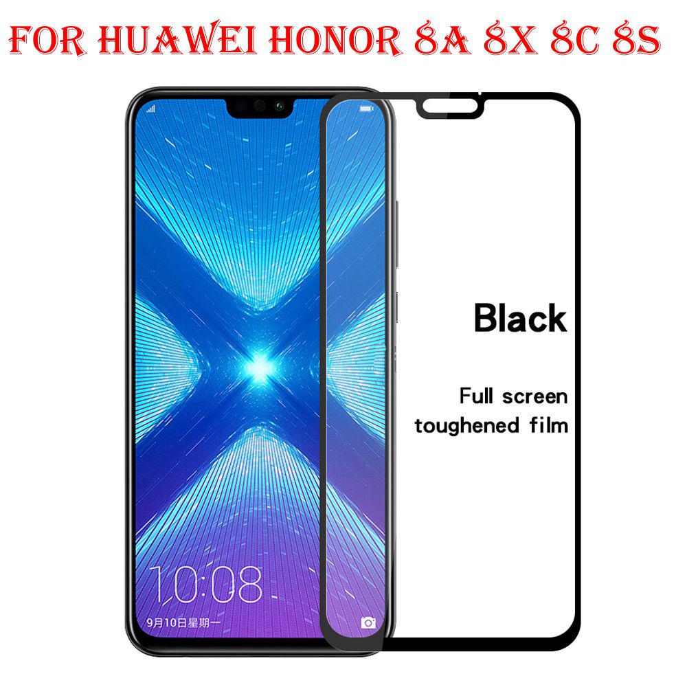 For Huawei Honor 8X Tempered Glass Screen Protector Huawei honor 8A 8C 8S pro Glass Protective ...