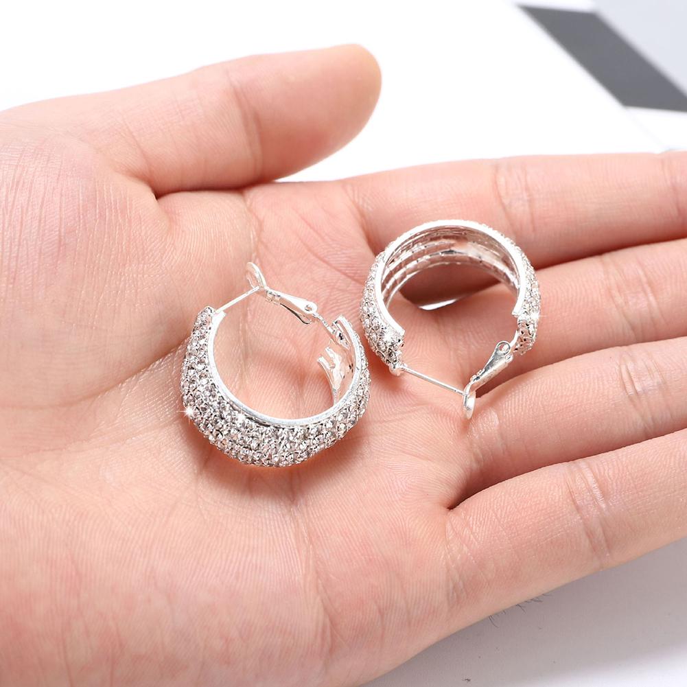 Buy Leverback Wide Piercing Luxury Full Earrings Gifts Women Decor at ...