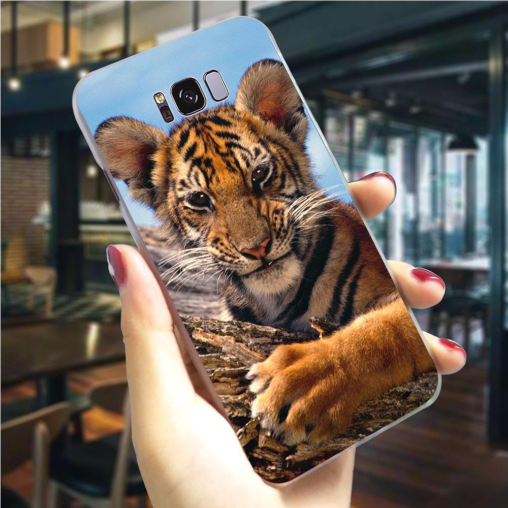 Buy Tiger Phone Case for Samsung A50 Cover A3 A5 A6 A7 A8 A9 A10 A20 ...